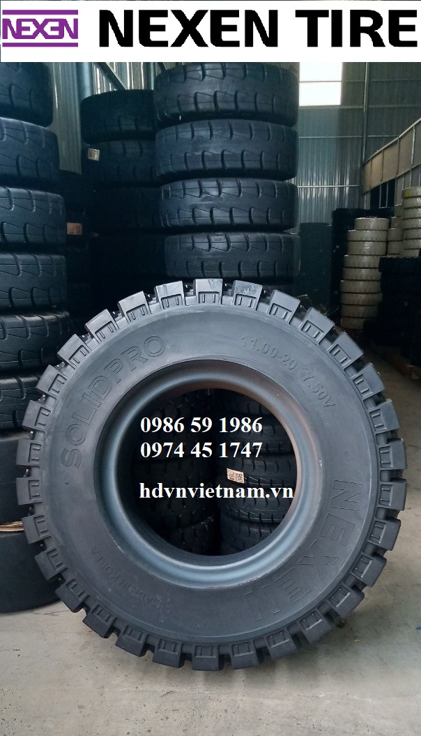 Lốp xe nâng 1100-20 Nexen SolidPro